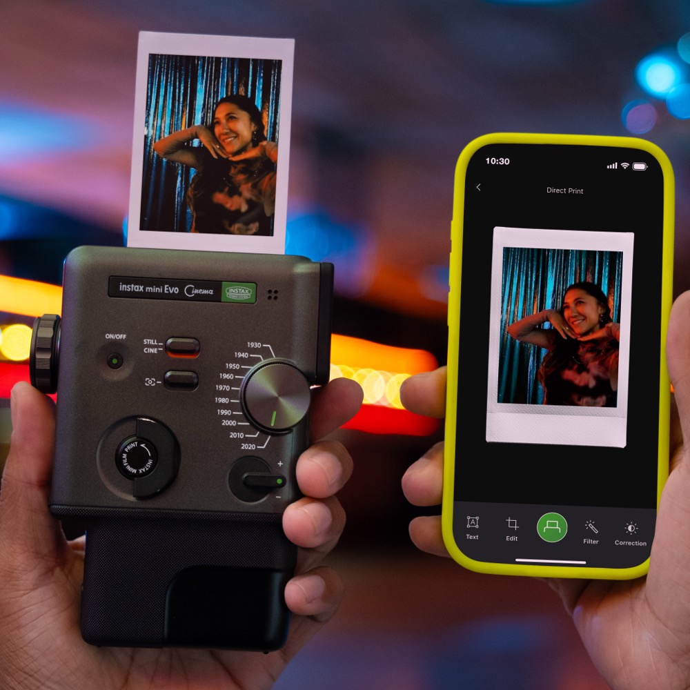 instax mini Evo Cinema™ – 3-in-1 Hybrid-Sofortbildkamera - INSTAX by ...